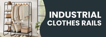 Industrial Clothes Rails & Clothing Racks – Displaysense