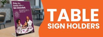 Free Standing Sign Holders & Tall Sign Holders – Displaysense