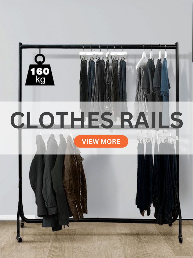 Industrial Clothes Rails & Clothing Racks – Displaysense