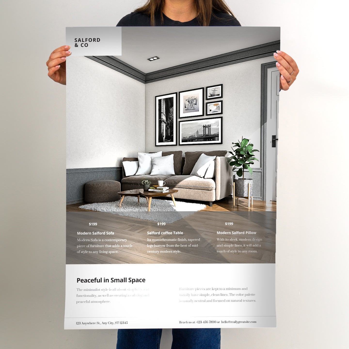 A1 Poster Printing on 220gsm Waterproof Polypropylene | Displaysense