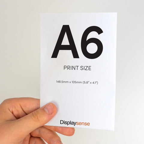 A6 Leaflet Printing on 150gsm Silk Paper | Displaysense