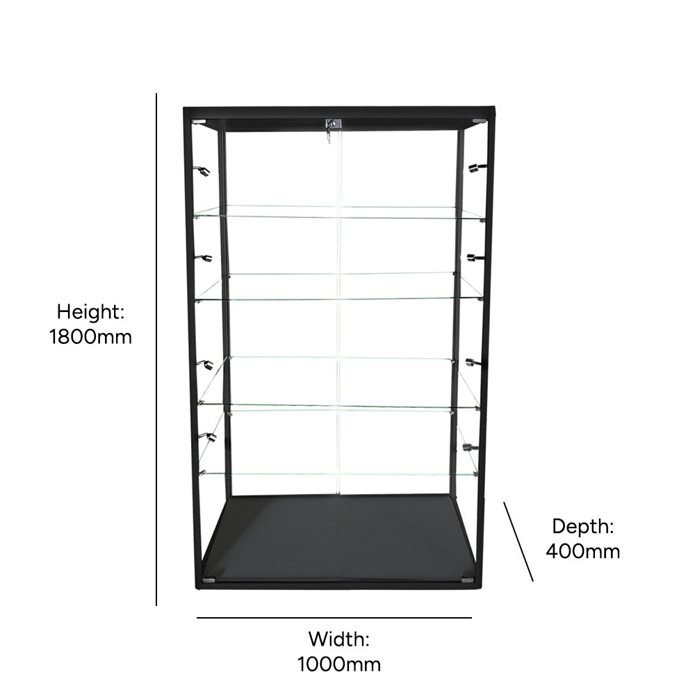 Glass Document Display Case TT006Storage Table Top Display Case With