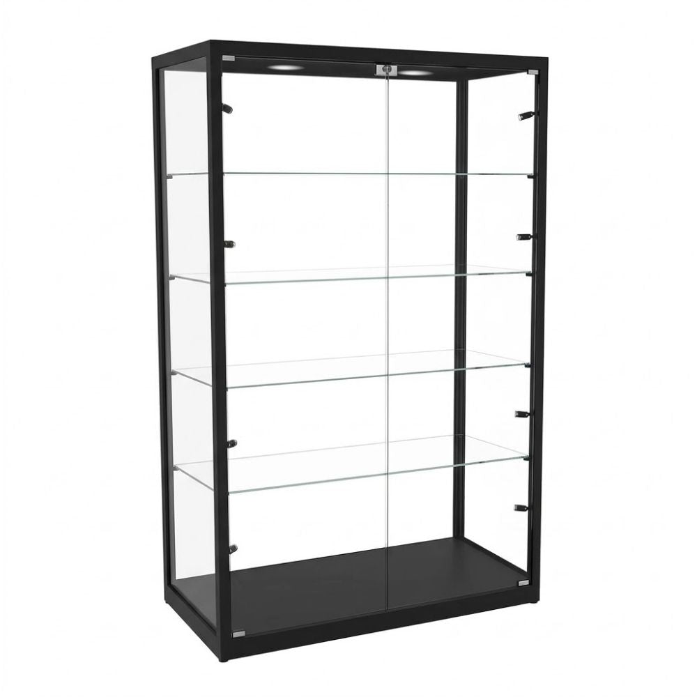 Lockable Glass Display Cabinets – Secure & LED-Lit | Displaysense