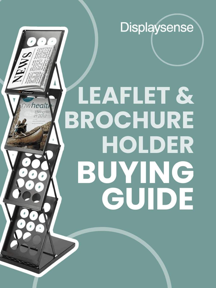 Leaflet & Brochure Holders for Counters & Displays | Displaysense