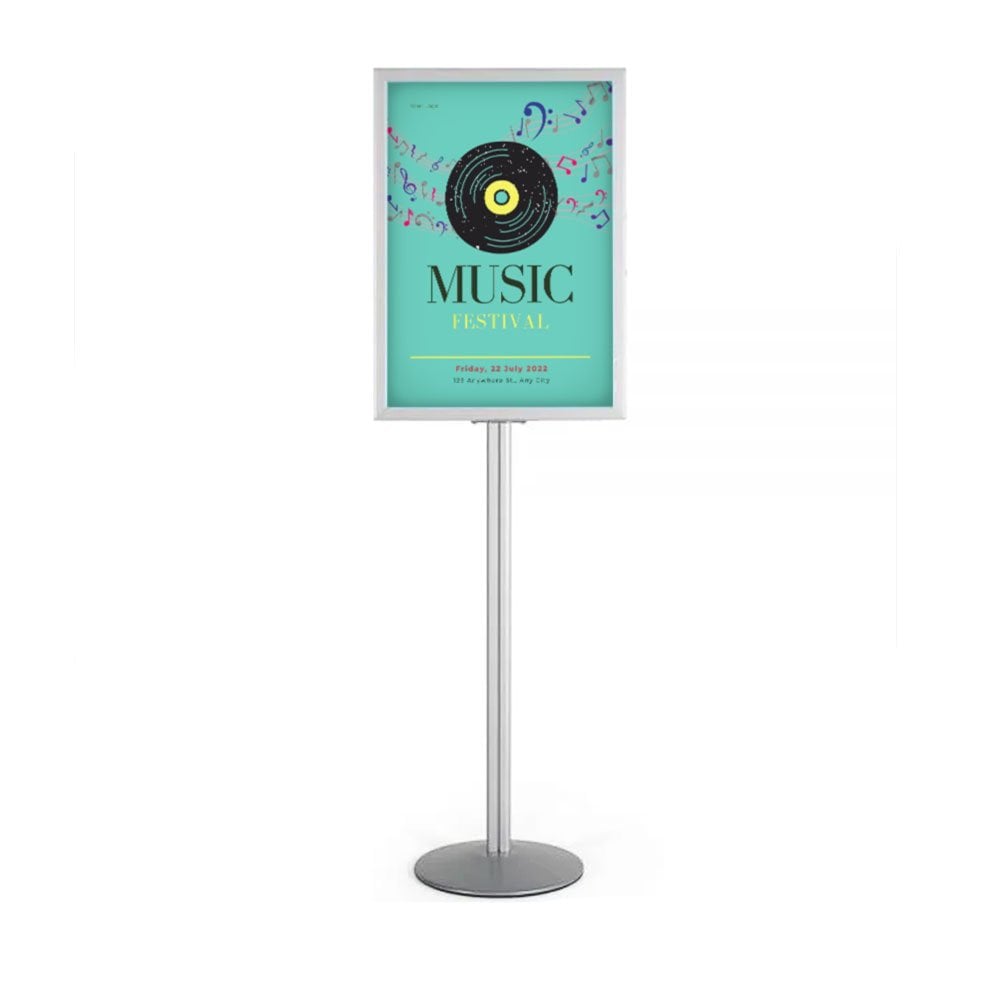 Double Door White Wall Display Cabinet 600mm | Displaysense