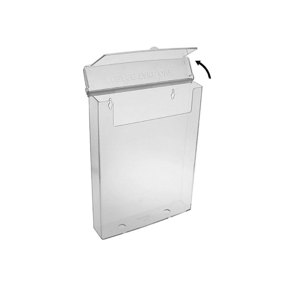 4 Tier Counter Standing A4 Portrait Brochure Holder | Displaysense